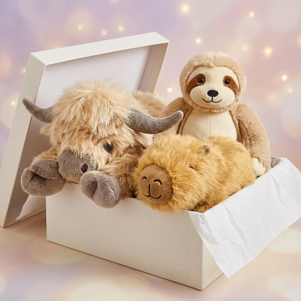 Cuddle Buddy Weighted Animal Plushy – HalfTime